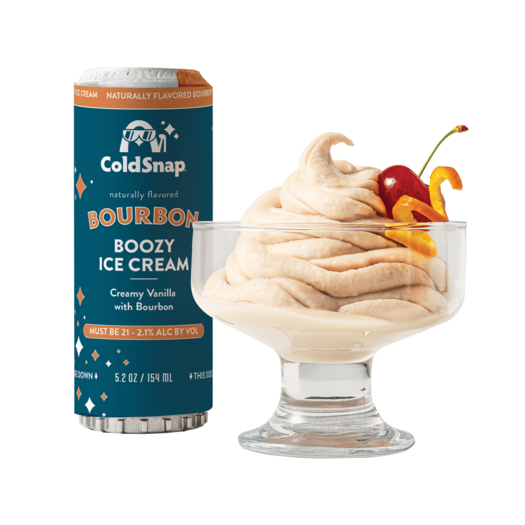 Bourbon Boozy Ice Cream - ColdSnap®